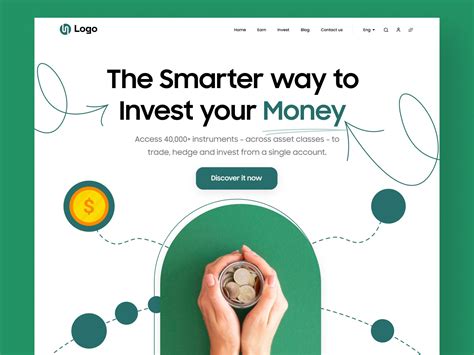 Personal Finances Landing Page Template Freebie Supply