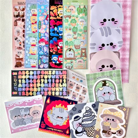 [b급할인] 몽쪼만 만원랜덤팩 씰스티커팩 씰스티커 아이디어스