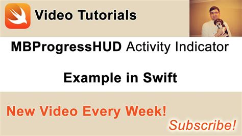 Mbprogresshud Activity Indicator Example In Swift Youtube