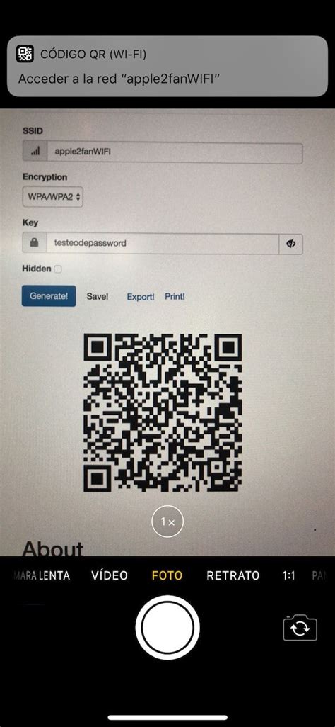 Cómo Conectarse A Una Red Wifi Con Un Código Qr En Iphone