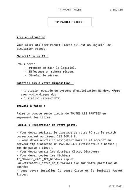 Doc Tp Packet Tracer Dokumentips