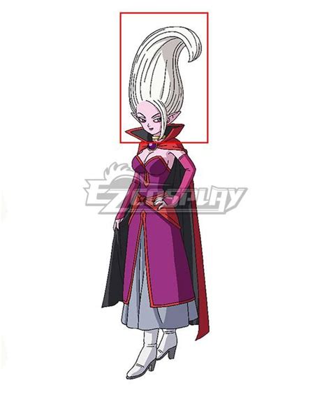 🔥 Dragon Ball Daima Dr Arinsu White Cosplay Wig Professional Costumes Cosplay Cosplay Wigs
