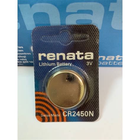 Pin CR2450 CR2450N Renata 3V DATE 12/24 | Shopee Việt Nam