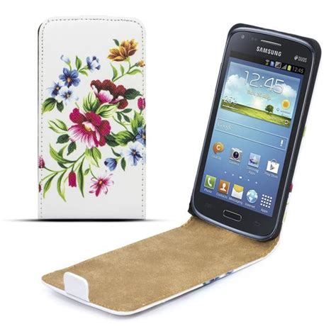 Moozy Prime magnétique Mince Flip Case Samsung i8260 Galaxy Core