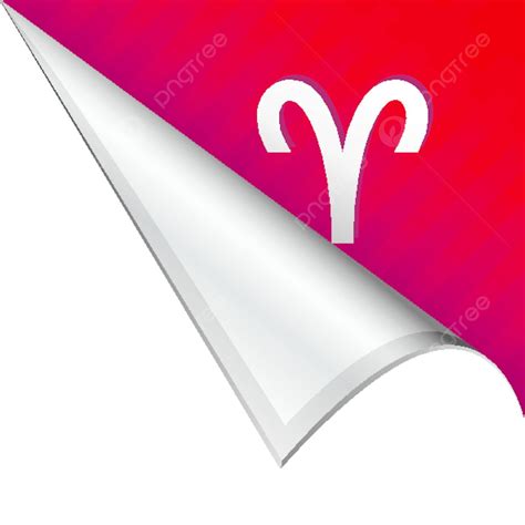 Aries Corner Tab Navigation Magic Constellation Vector Navigation