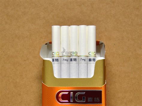 新贵喜格炙手可热之CIG7mg 香烟漫谈 烟悦网论坛