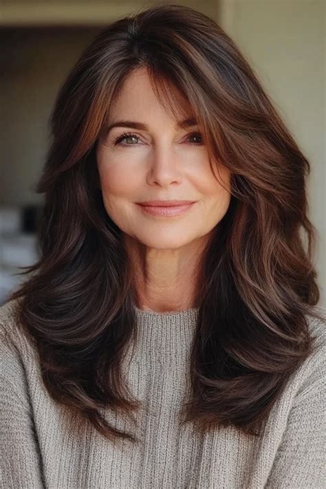 Beautiful Long Hairstyles Perfect For Women Over 50 In Style Us