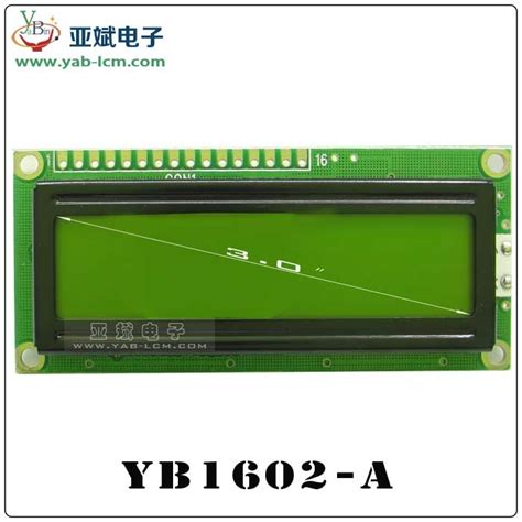 1602 Character Dot Matrix Lcd Display Lcd Liquid And Various Size Lcd