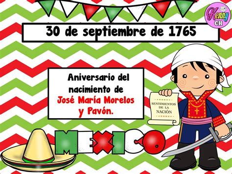 Fabulosos diseños de las efemérides del mes de septiembre con biografía