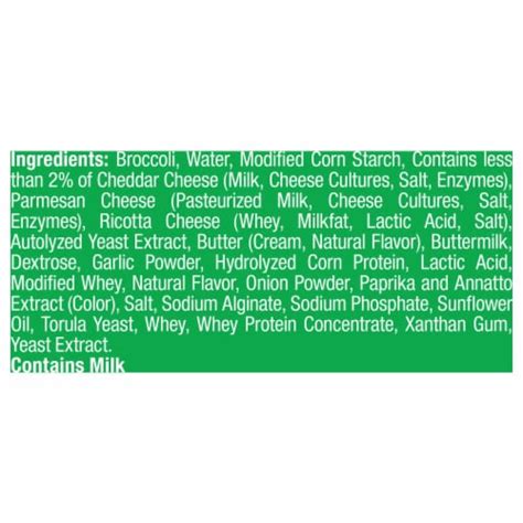 Green Giant Simply Steam Broccoli And Cheese Sauce 8 Oz Kroger