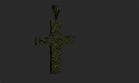 Stylized Cross 2 3d Model 3d Printable Cgtrader