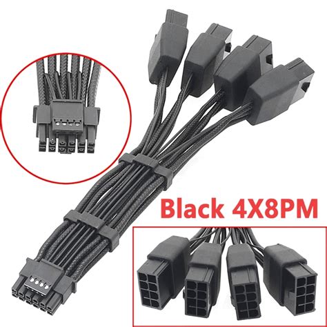 Generic RTX4090 RTX4080 12VHPWR 16P 12 4 To 4x8 Pin Splitter 12VHPWR