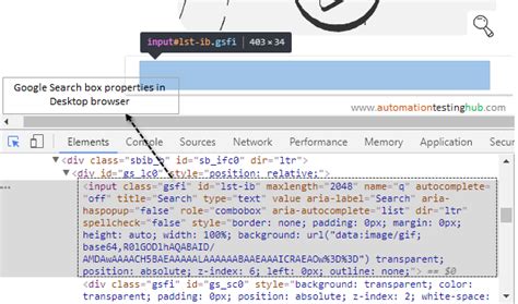 Identify Mobile Browser Elements With Appium Part 2 Automationtestinghub