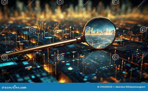 Data Visualization Close Up Technology Digitalization Optimization Of
