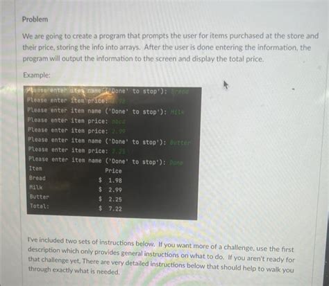 Solved Problem We Are Going To Create A Program That Prompts