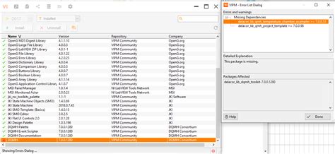 Solved Can Not Create New Dqmh Modules Since Update To 70 Ni Community