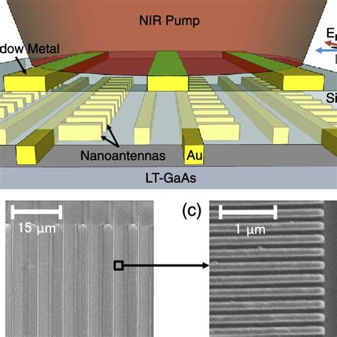 A Schematic Diagram Of The Plasmonics Enhanced Photoconductive