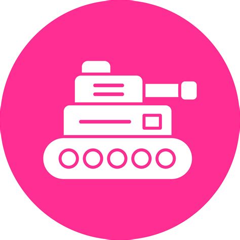 Military Tank Vector Icon Vector Art At Vecteezy