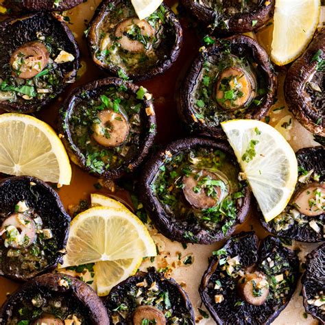 Easy Garlic Butter Roasted Mushrooms Simply Delicious