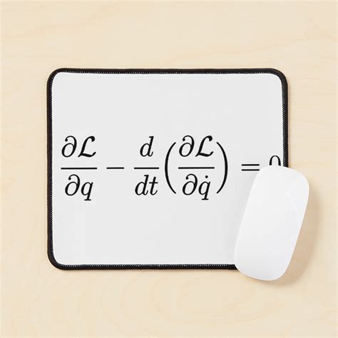 Euler Lagrange Equation Physics And Science Basics Sticker For Sale