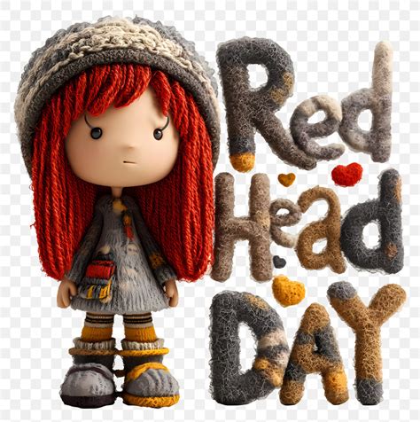 World Redhead Day Red Head Day Celebration Stamp Png X Px World Redhead Day