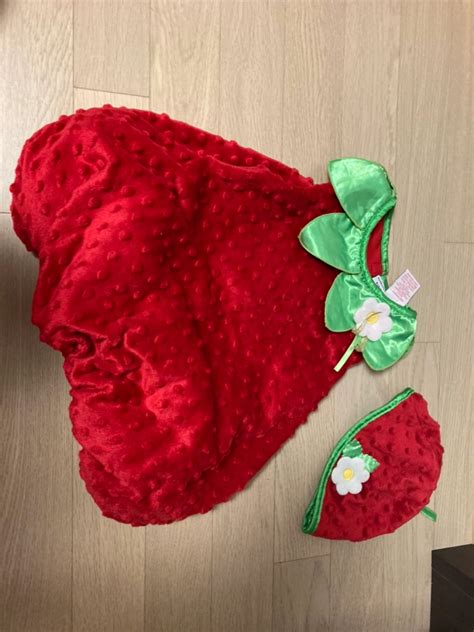 할로윈 코스튬 유아 딸기 의상 당근 중고거래