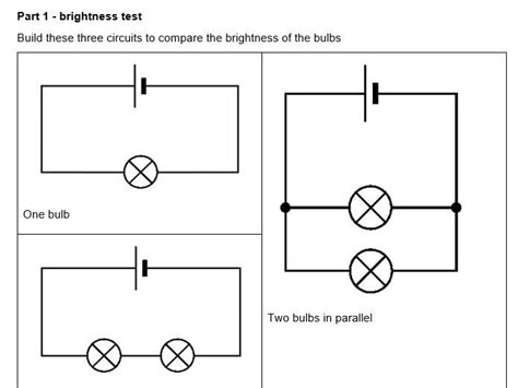 series and parallel circuits teaching resources