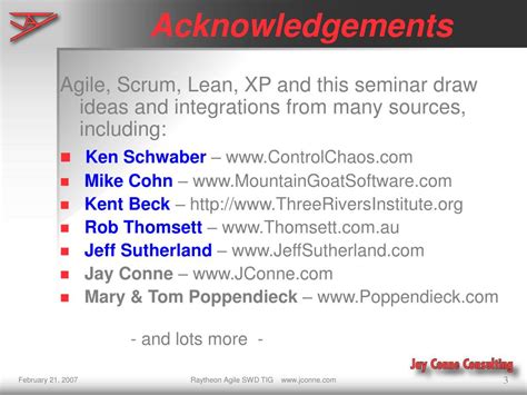 Ppt Agile Software Development Self Managing Self Organizing Teams Jay Conne Powerpoint