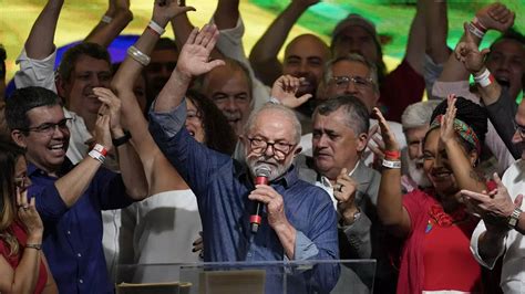Brazil President Elect Lula Urges Peace And Unity After Win Against
