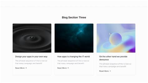 Blogflex Tailwind Css 3 Blog Section By Myrastudio Codecanyon