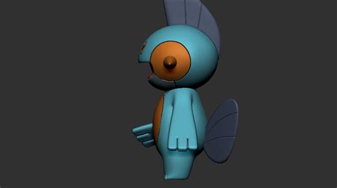 Stl File Pokemon Marshtomp 🐉 ・3d Print Model To Download・cults
