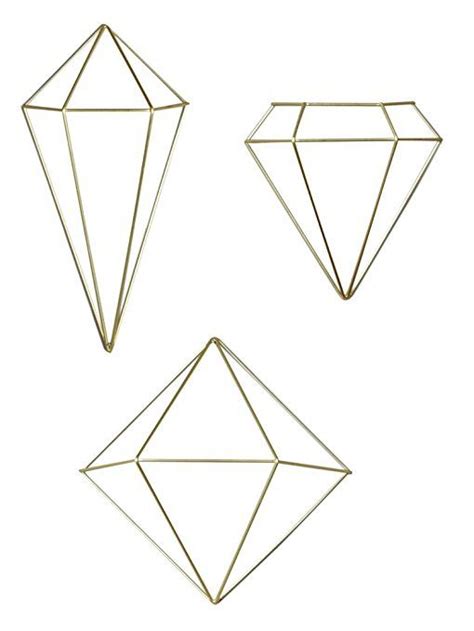 Umbra Prisma Wall Décor Modern Geometric Wall Sculptures Decorate