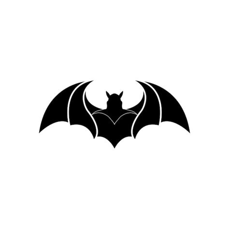 Premium Vector Bat Icon For Web Isolated On White Background Illustration