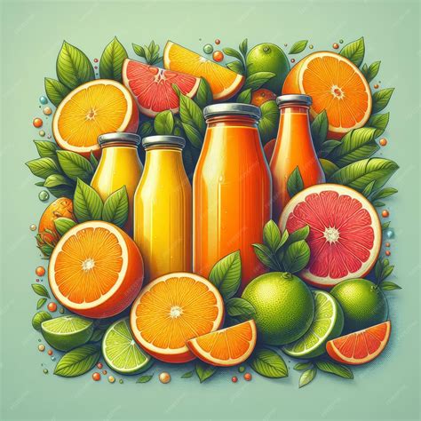Jugo De Frutas Foto Premium