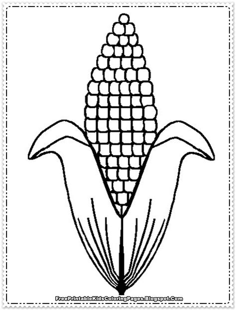 Corn Leaf Template