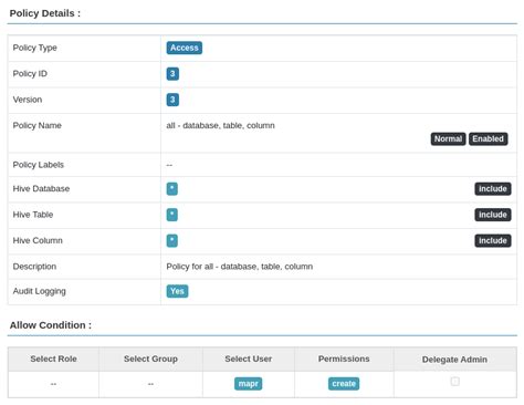 Block Access For All The Users In Apache Ranger Stack Overflow