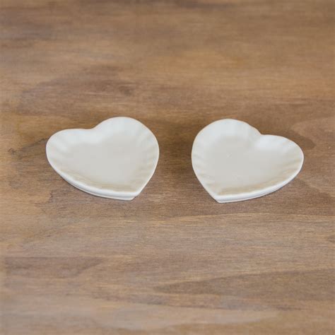 2 Miniature Food Tray Tiny Pottery Ceramic Miniatures Etsy
