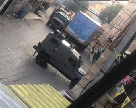 كتيبة جنين تنشر فيديو خطير للحظة تفجير الشاحنة التي اقتحمت مخيم جنين