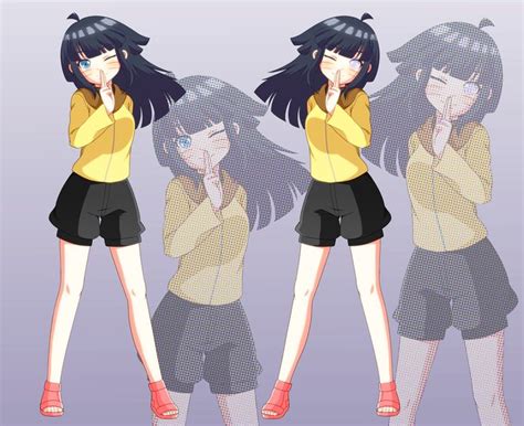 Uzumaki Himawari Anime Naruto Naruto And Hinata