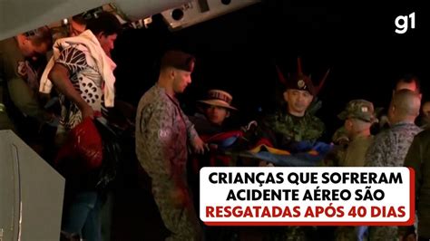 Crianças são achadas vivas na selva 40 dias após queda de avião na