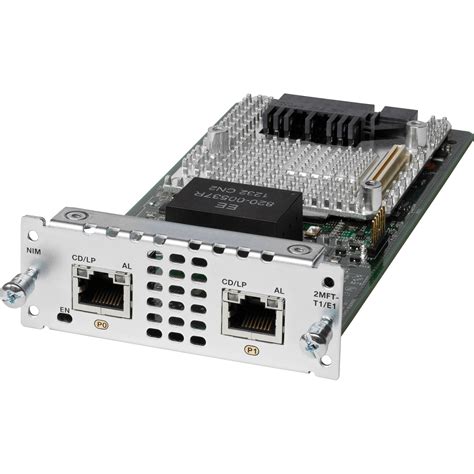 Cisco Single Port Multi Flex Trunk NIM MFT T E B H Photo