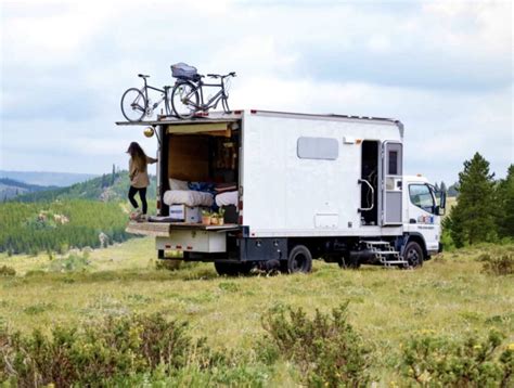 Stealth Box Truck Tiny House With Unique Rear Deck