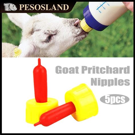 5pcsset Lamb Nipple Drinker Nursing Lambs Pacifier Lamb Pritchard