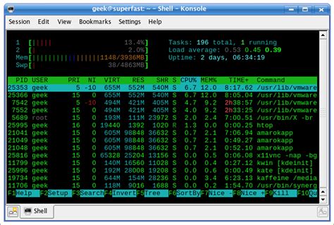 Uso De Htop Para Supervisar Los Procesos Del Sistema En Linux Alternativaclick