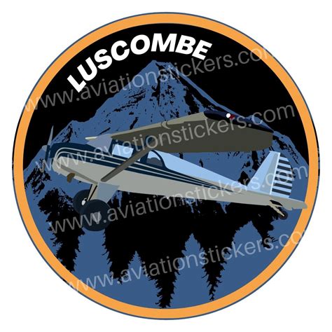 Buy Luscombe 8e Airplane Stickers