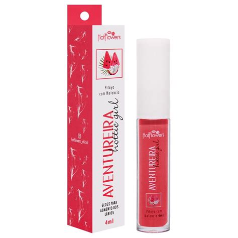 Hottie Girl Gloss Labial Aumento 4ml Hot Flowers Gall
