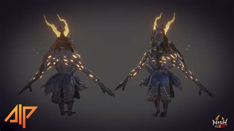 Nioh 2 Mezuki 3d Model Extracting Service Alprogramming