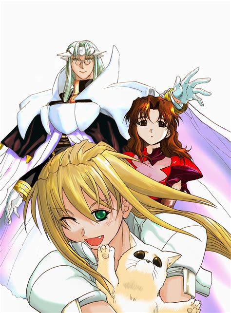 Excel Hyatt Menchi And Ilpalazzo Excel Saga Drawn By Rikudou