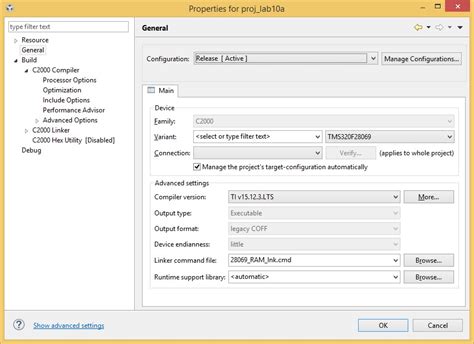 Invalid Target Config File C2000 Microcontrollers Forum C2000™︎