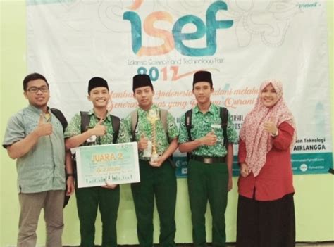 Santri Sma Trensains Tebuireng Raih Juara 2 Cci Isef 2017 Tingkat